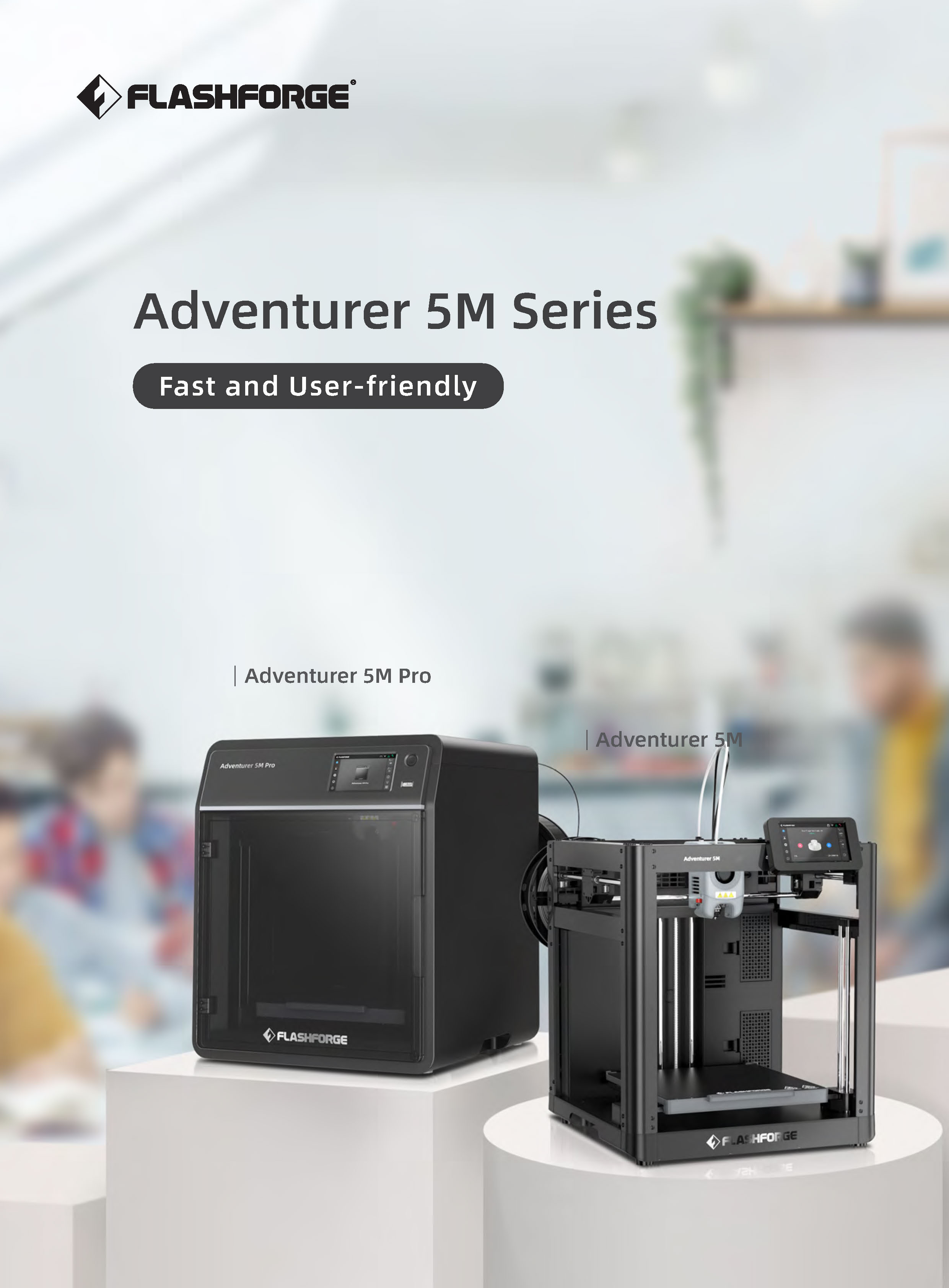 Flashforge Adventurer 5M Series 3D Printer | 3D Gadgets Malaysia